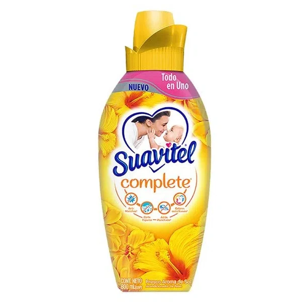 Suavitel 700ml Complete Aroma De Sol (Yellow) - Laundry