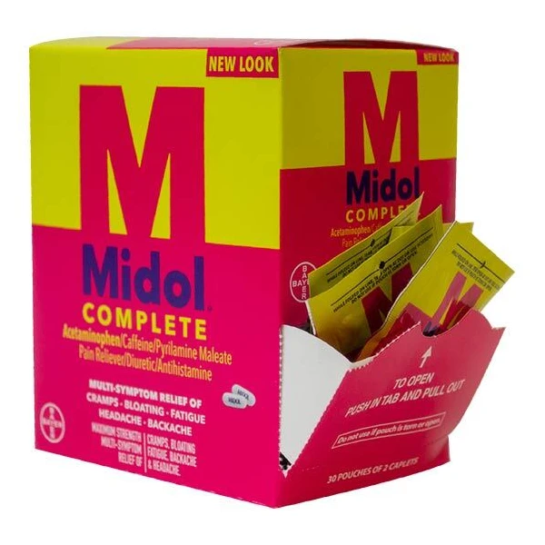 Midol Menstrual Symptom Relief Tablets - Acetaminophen -20x2ct - Medical