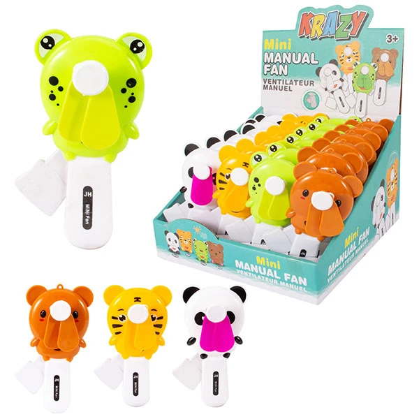 Squeeze Fan Assorted Animals - Summer